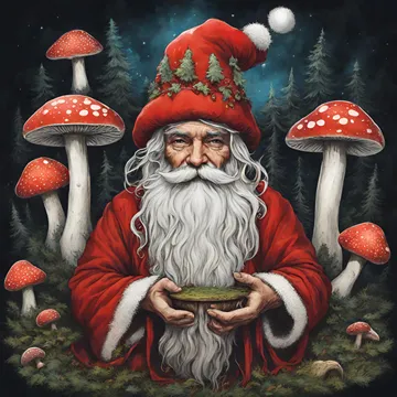 The Link Between Santa Claus, Flying Reindeer, and Amanita Mushrooms
